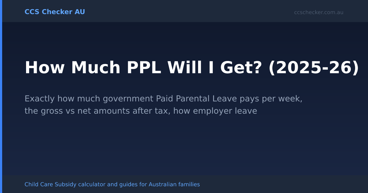 How Much PPL Will I Get? (2025-26) | CCS Checker AU